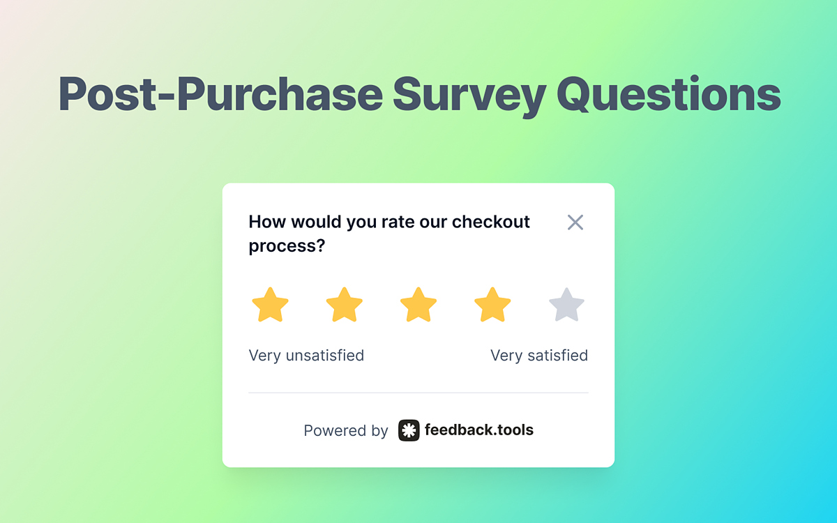 10 Post-Purchase Survey Questions to Boost Your Ecommerce Conversions ...