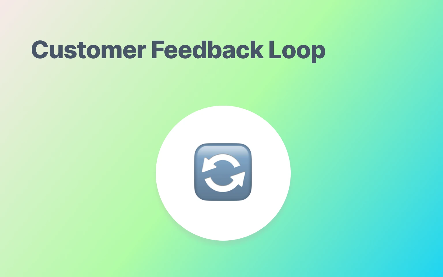 Customer Feedback Loop: The Continuous Process That Drives Growth | feedback.tools